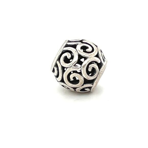 Pandora | Jewelry | Pandora Round Scroll Charm | Poshmark